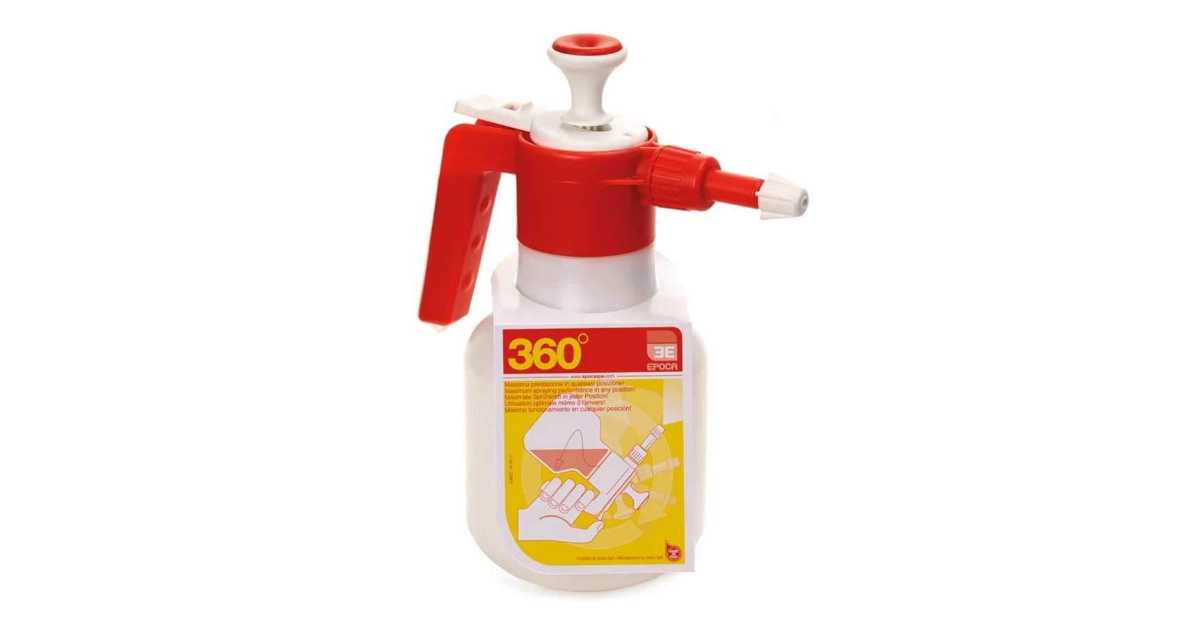 DELTA TEC 2 NBR 360° - nyomás permetező piros 1710 ML - Epoca - Fufuka permetezők